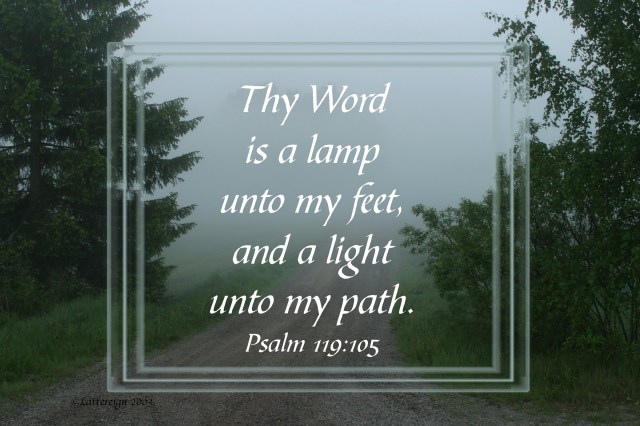 Lord, Light my Path as I Follow You. | In the Time of the Lattereign